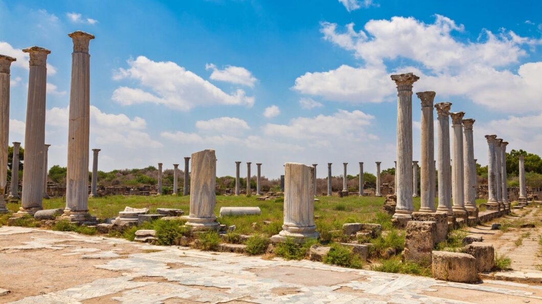 Salamis Ruins - From Ancient Roman to an Underwater City